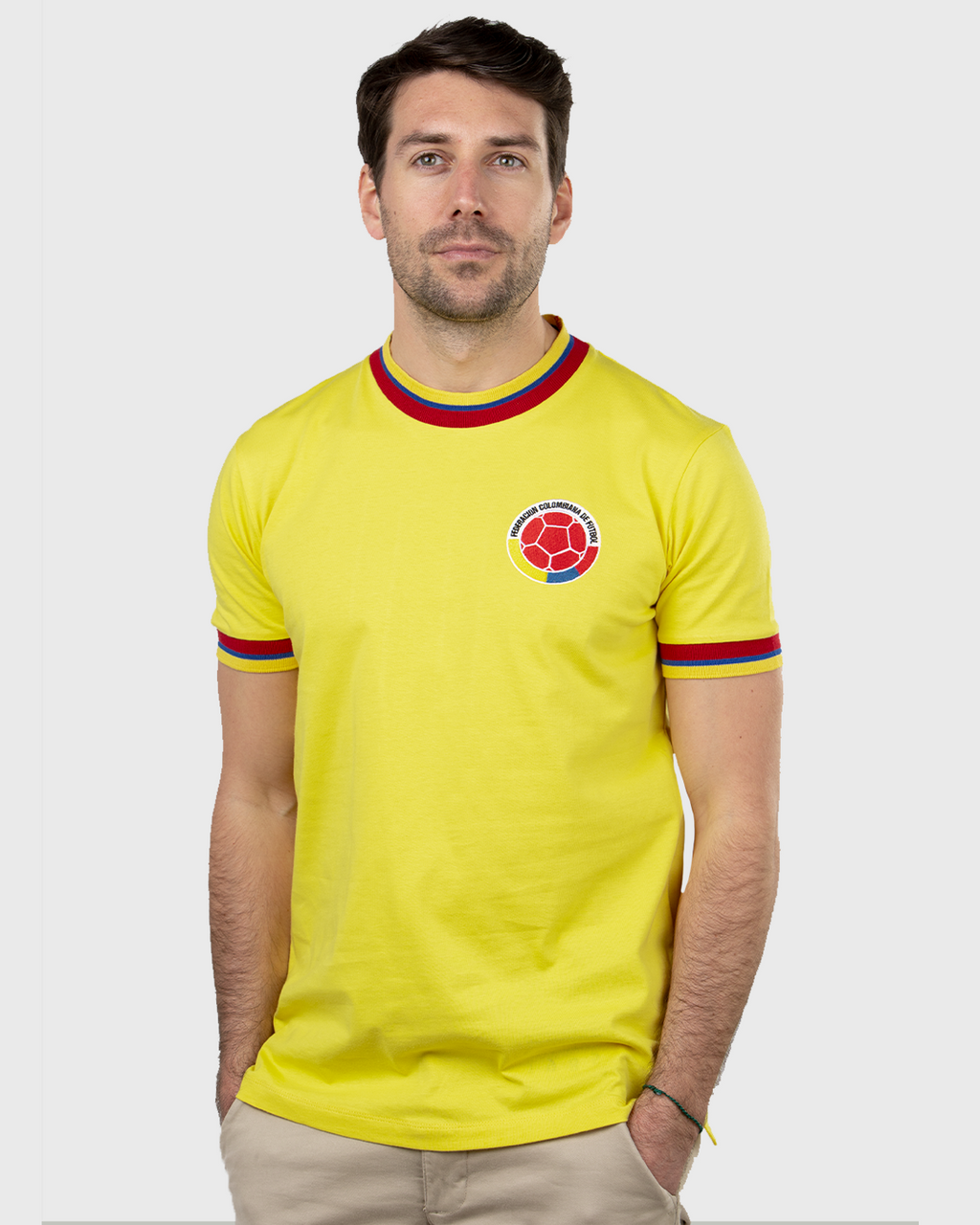 Camiseta Fútbol Retro 1985 Colombia