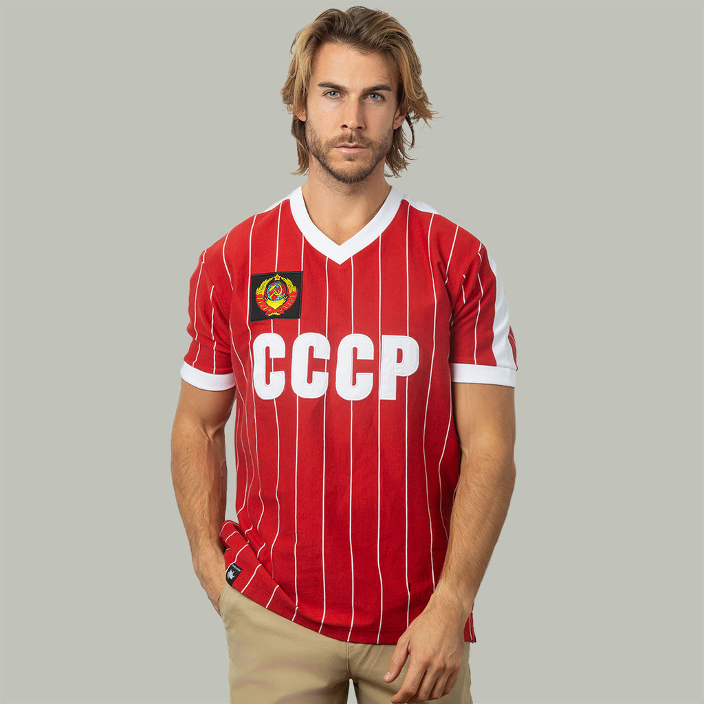Camiseta Fútbol Retro 1982 CCCP