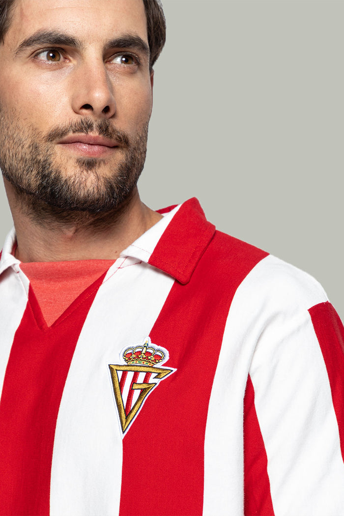 Camiseta Fútbol Retro 1975 Sporting de Gijón Enzo Ferrero – Coolligan