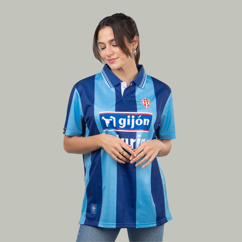 Camiseta Fútbol Retro 2002 Sporting Edición Limitada